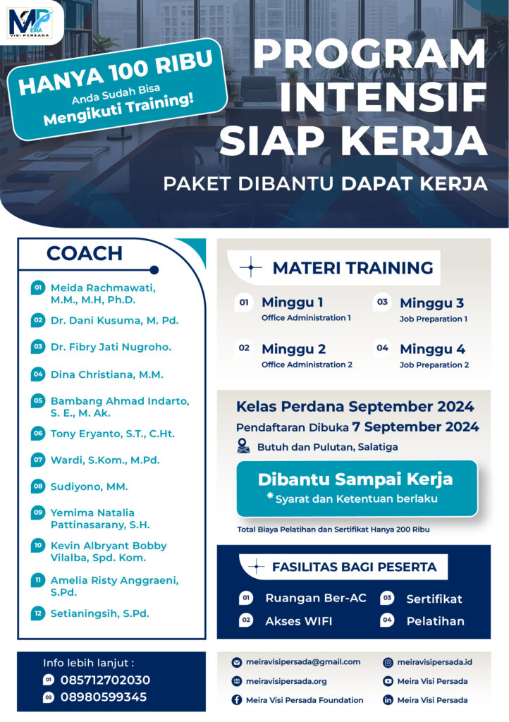 PROGRAM INTENSIF SIAP KERJA – Meira Visi Persada